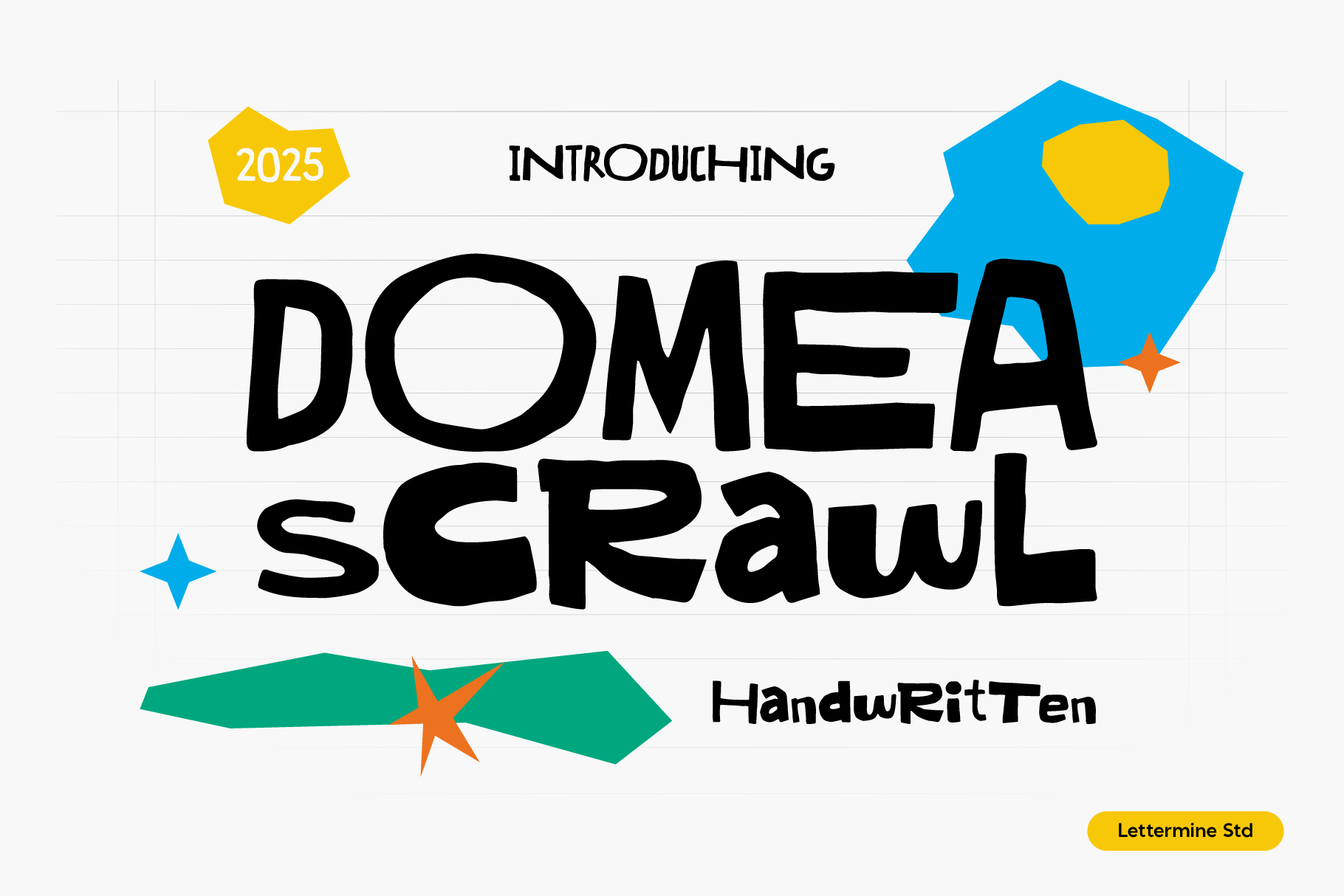 Domea Scrawl Font by Lettermine Studio
