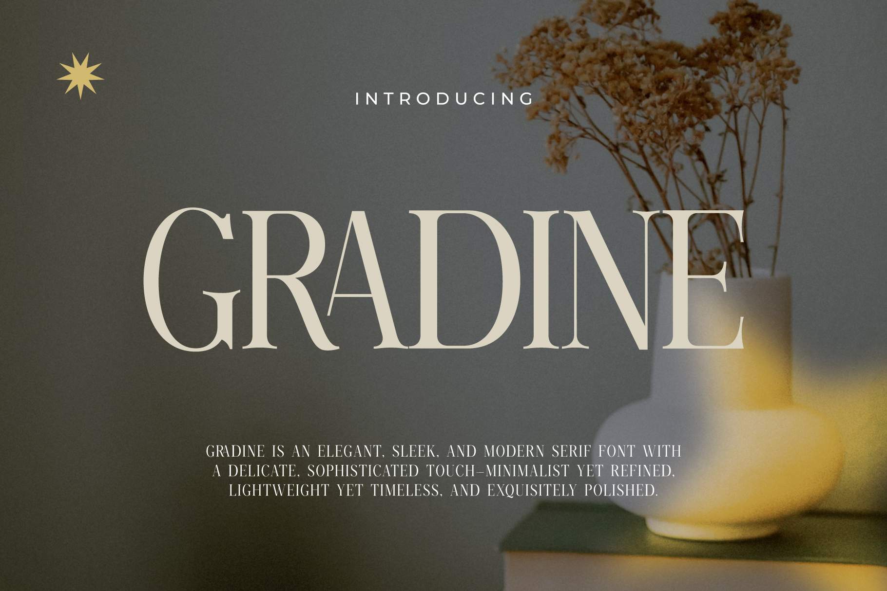 Gradine Font by Lettermine Studio